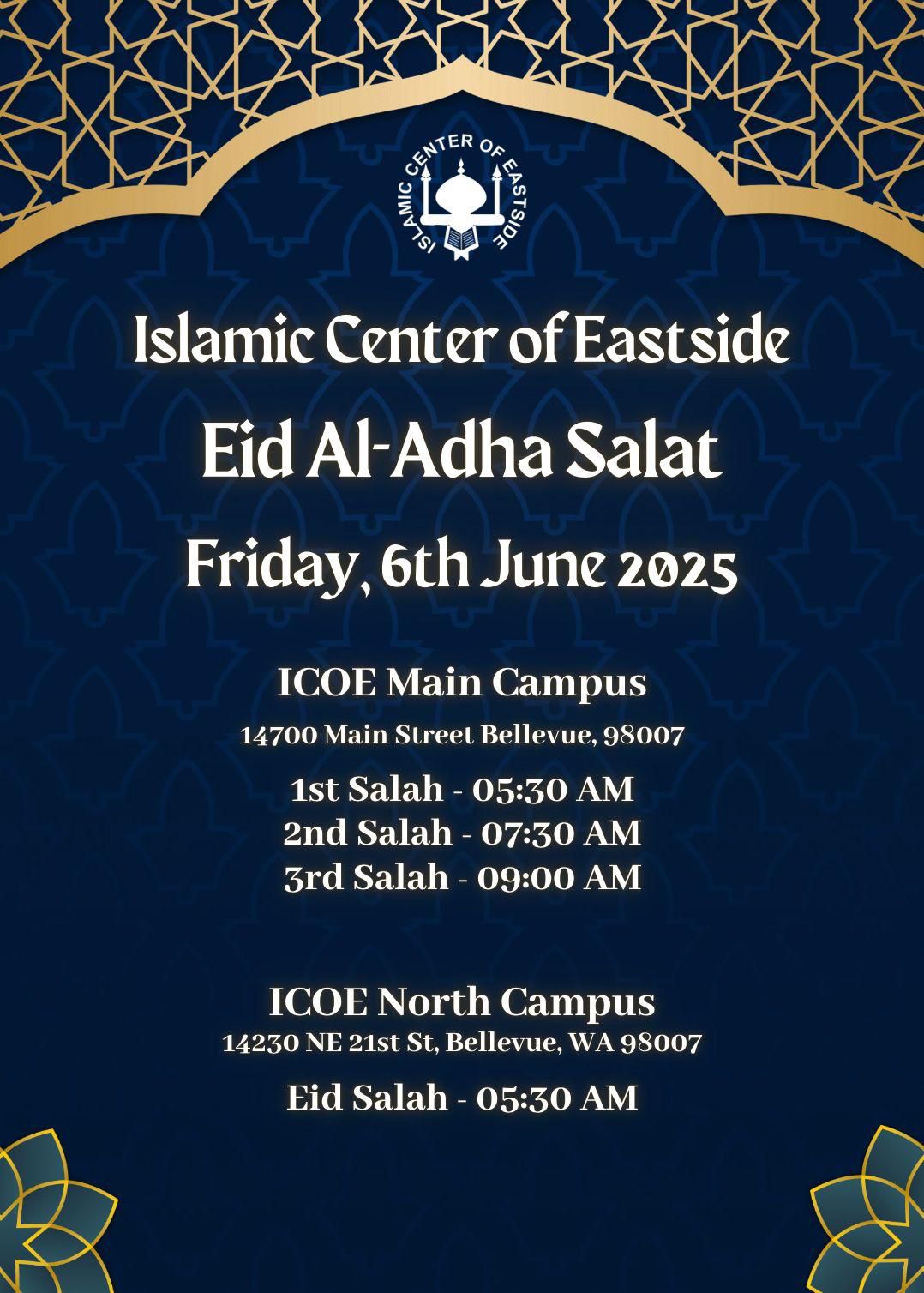 Islamic Center of Eastside (Bellevue Masjid)