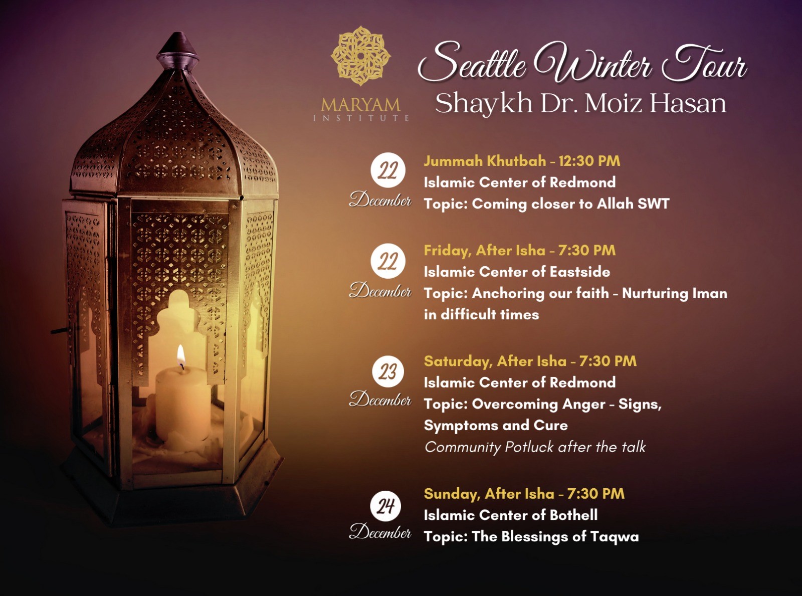 Islamic Center of Eastside (Bellevue Masjid)